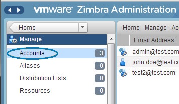 Using Zimbra's Admin Panel - Knowledgebase - Control Networks